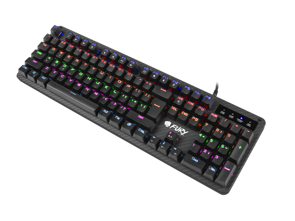 Fury Tornado: Mechanical Gaming Keyboard – Fatal Grips