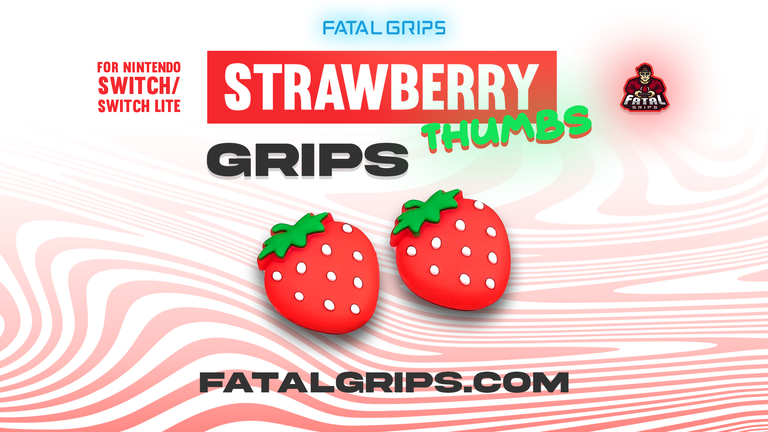 Strawberry Thumbs Grips – Fatal Grips